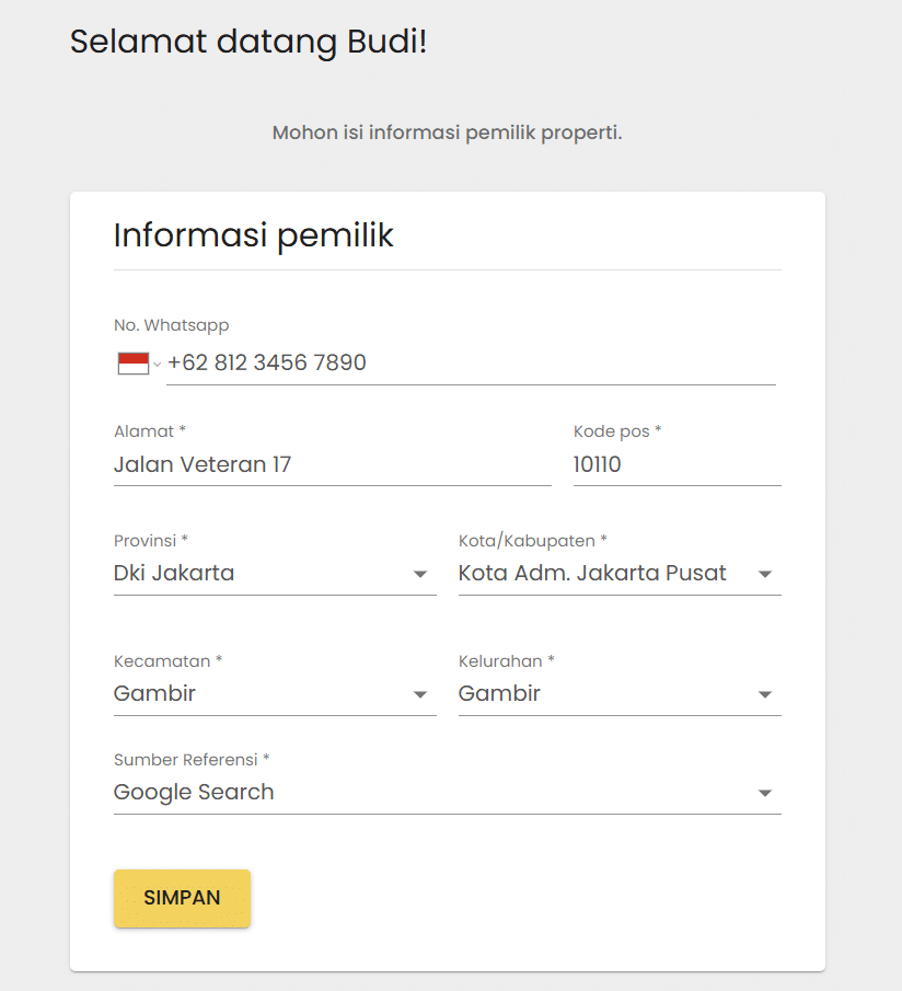 Cara mendaftar akun Superkos - SuperKos